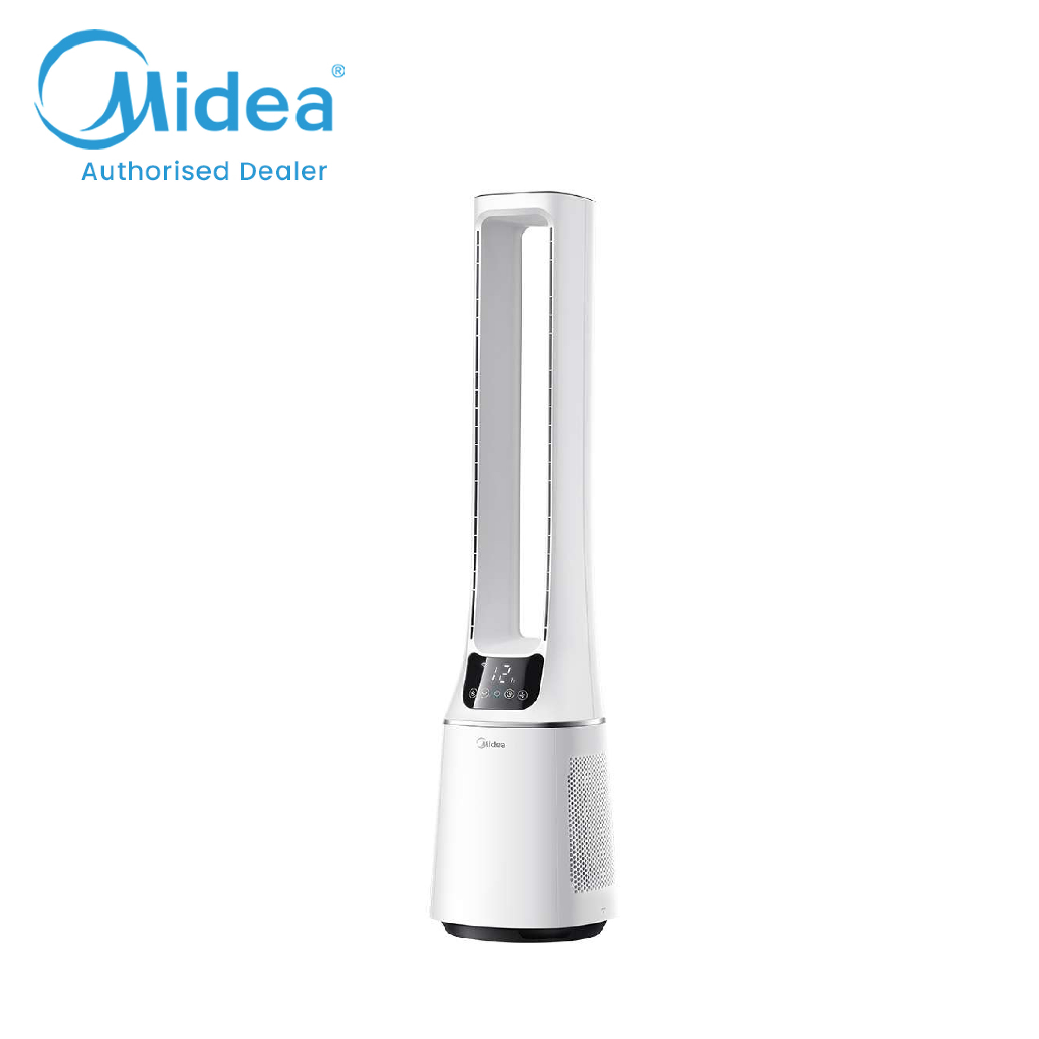 Midea DC Motor Bladeless Fan with Air Purifier MAM060CPAPWH | Lazada ...