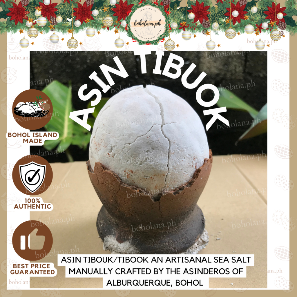 NICE Bohol's Premium Asin Tibuok/Tibook/Unbroken Salt 【approx wt 1.5 kg ...