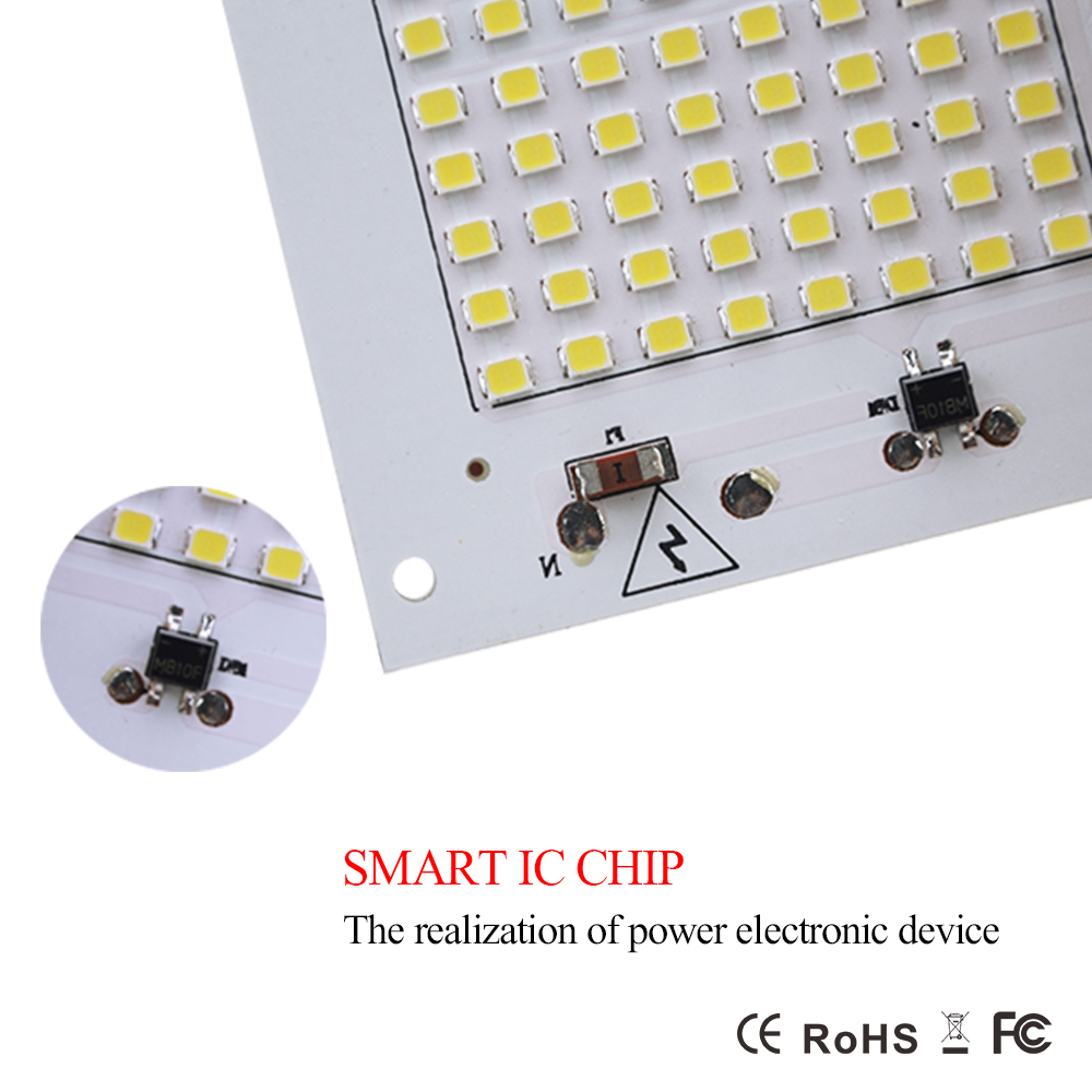 【TopazTrove】220V Led COB Chip Smart IC Chip SMD2835 SMD5730 Led Bulb ...