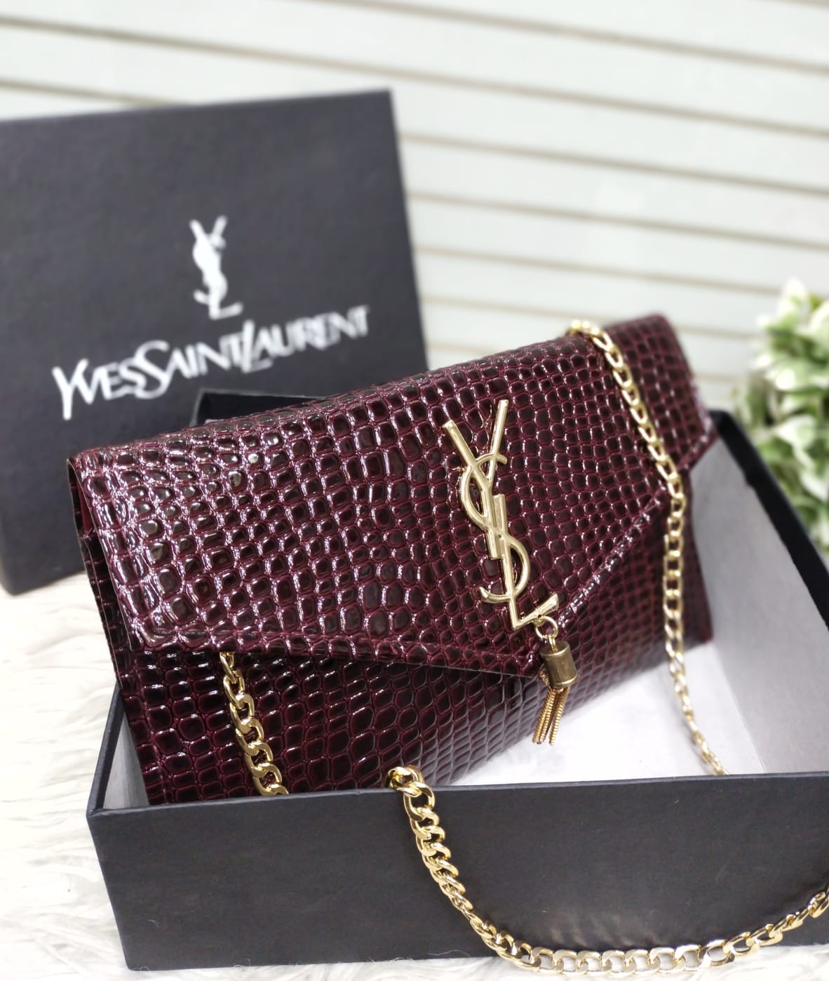 YSL hand clutch & crossbody For Girls | Daraz.pk