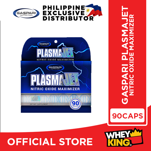 Nitric Oxide Booster PlasmaJet by Gaspari Muscle Builder for Strength ...