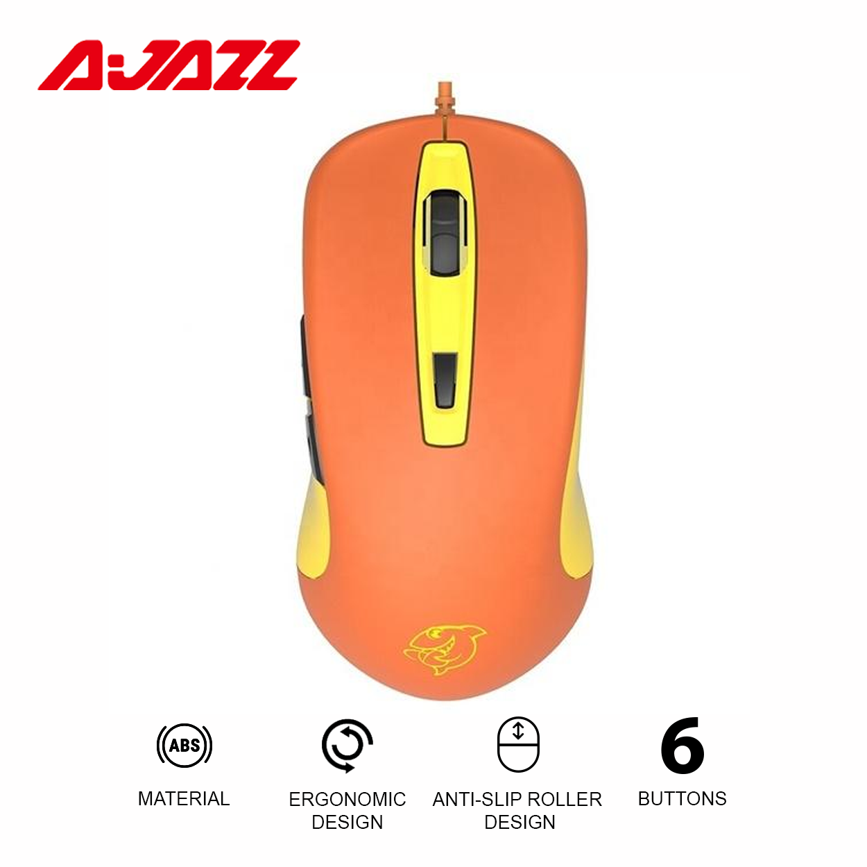 Ajazz Douyu DMG110 5000 DPI Gaming RGB Illuminated 6 Programmable ...