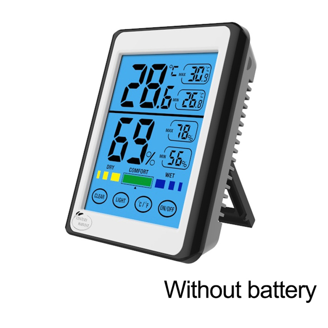 NEW 【Too much love!】Touch Screen Wireless Weather Station ℃/℉ Digital ...