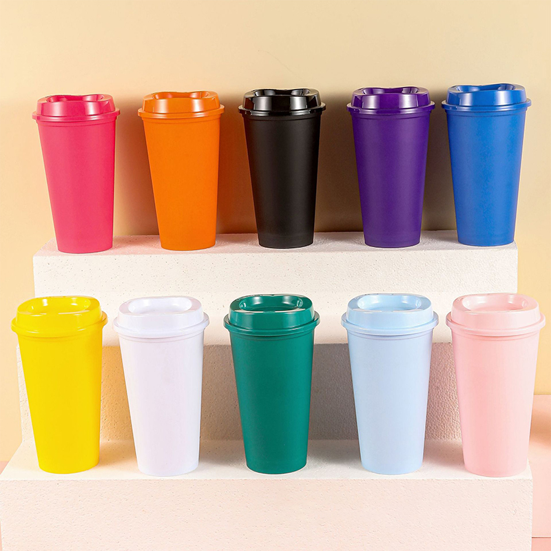 Popular Coffee Mug Shatterproof Cup Wide Application Unbreakable PP Lid ...