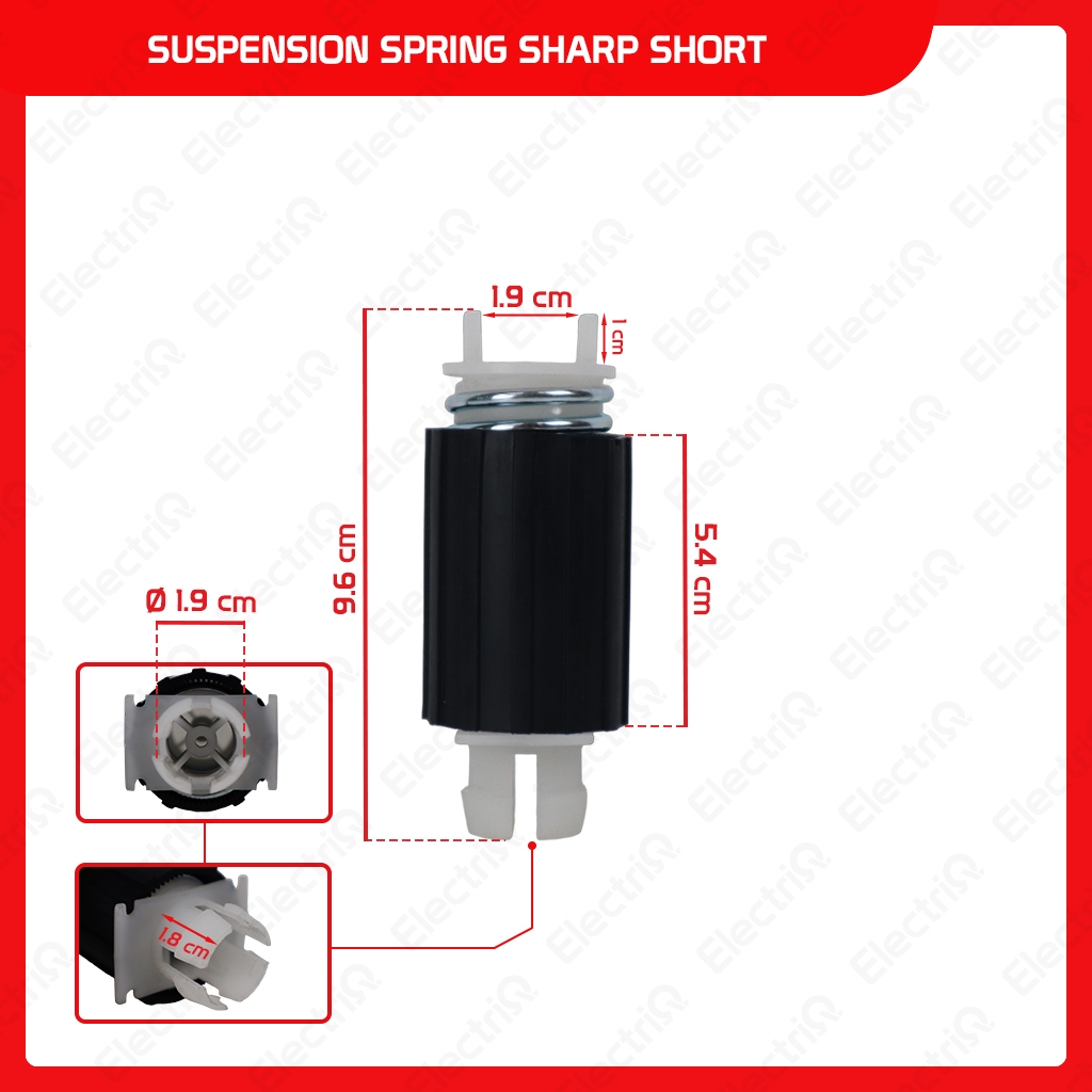Electriq Spin Dryer Spare Parts Suspension Spring Shock Absorber for ...