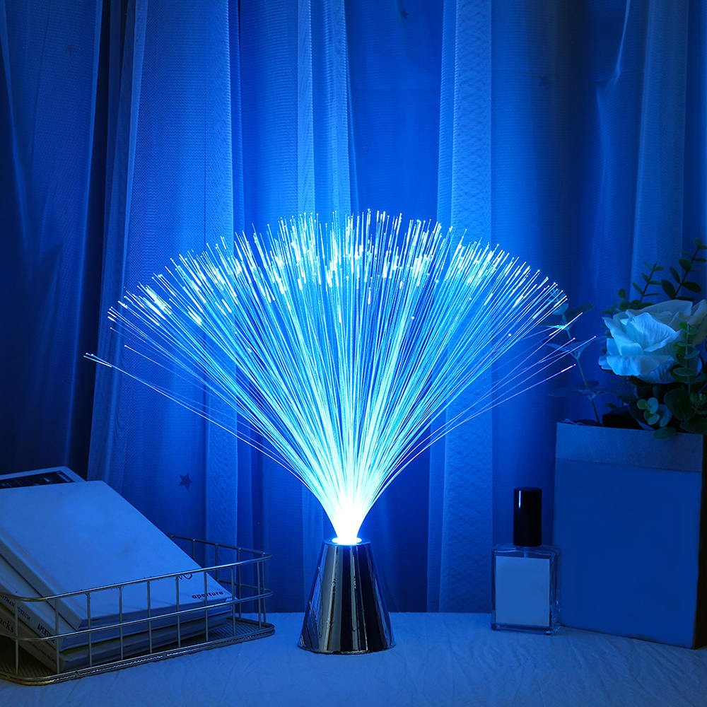 NEW 【Innovative design】Multicolor LED Fiber Optic Light Night Lamp ...