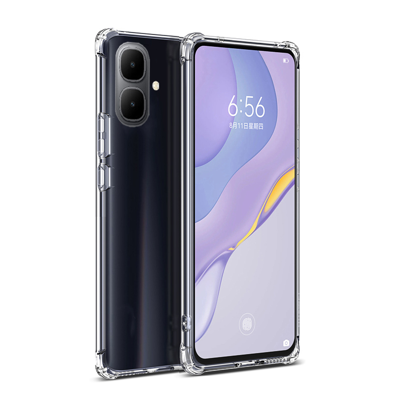 Phone case For infinix Smart 10 Plus Back cover Air Protection Silicone Clear Transparent ...