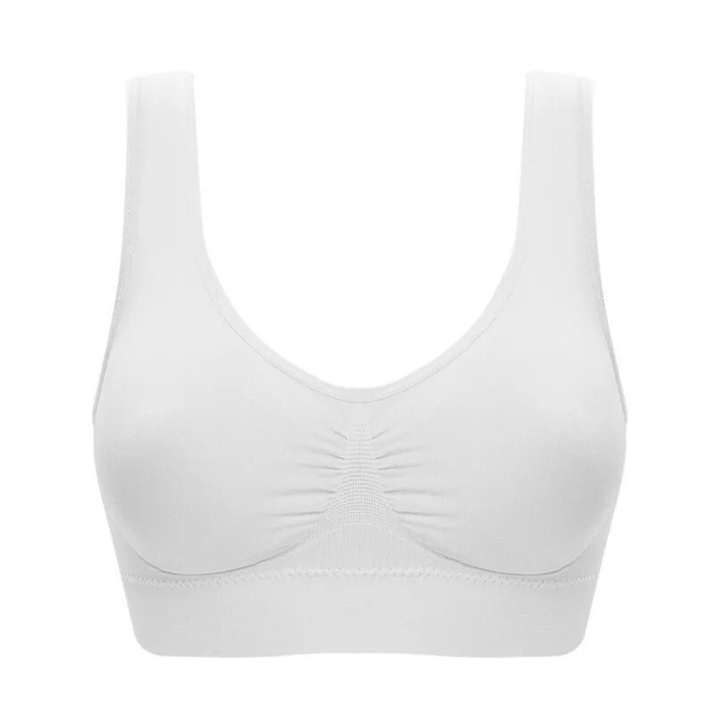 New Women's Bra Wireless Cotton Comfort Padded Push Up Top Fashion ...