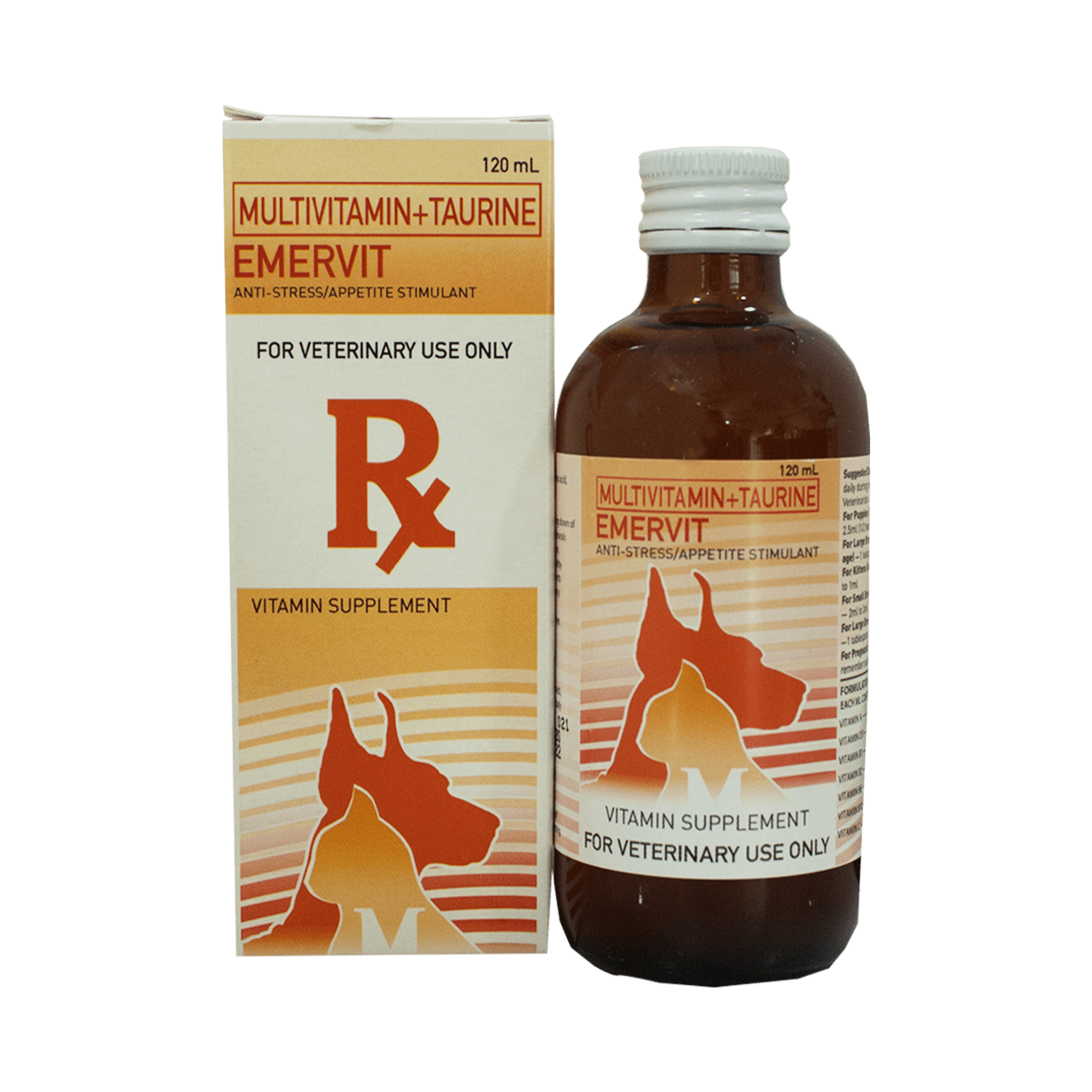 EMERVIT (MULTIVITAMINS PLUS TAURINE) FOR CATS AND DOGS | Lazada PH