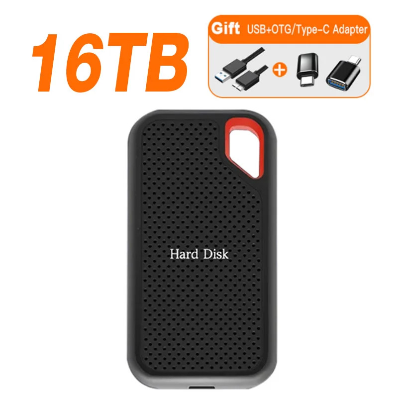 E61 SSD Portable External Hard Drive 2tb/1tb/500gb M.2 disk memory USB3 ...