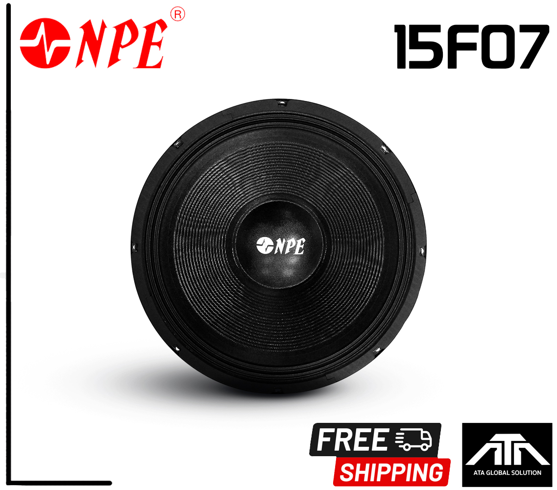 (จำนวน 1 ดอก) ดอกลำโพงยี่ห้อ NPE 15นิ้ว 400วัตต์ 8โอห์ม โครงปั๊ม NPE-15F07 8 Ohm VOICE COIL 75 ...
