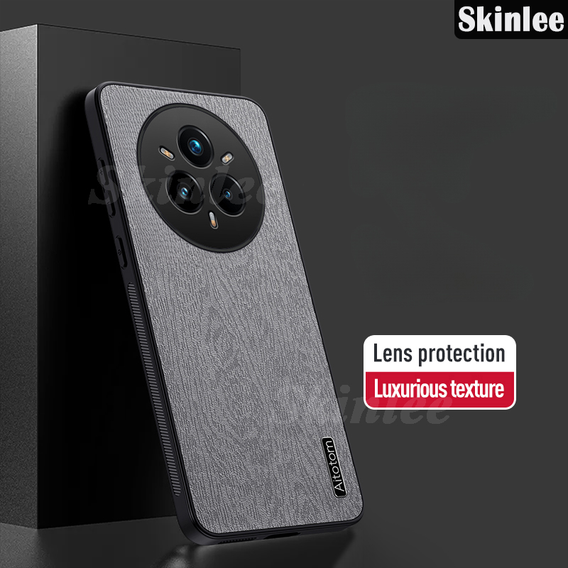 Phone case For Realme 14 Pro Plus Back cover Tree texture Leaves Design ...