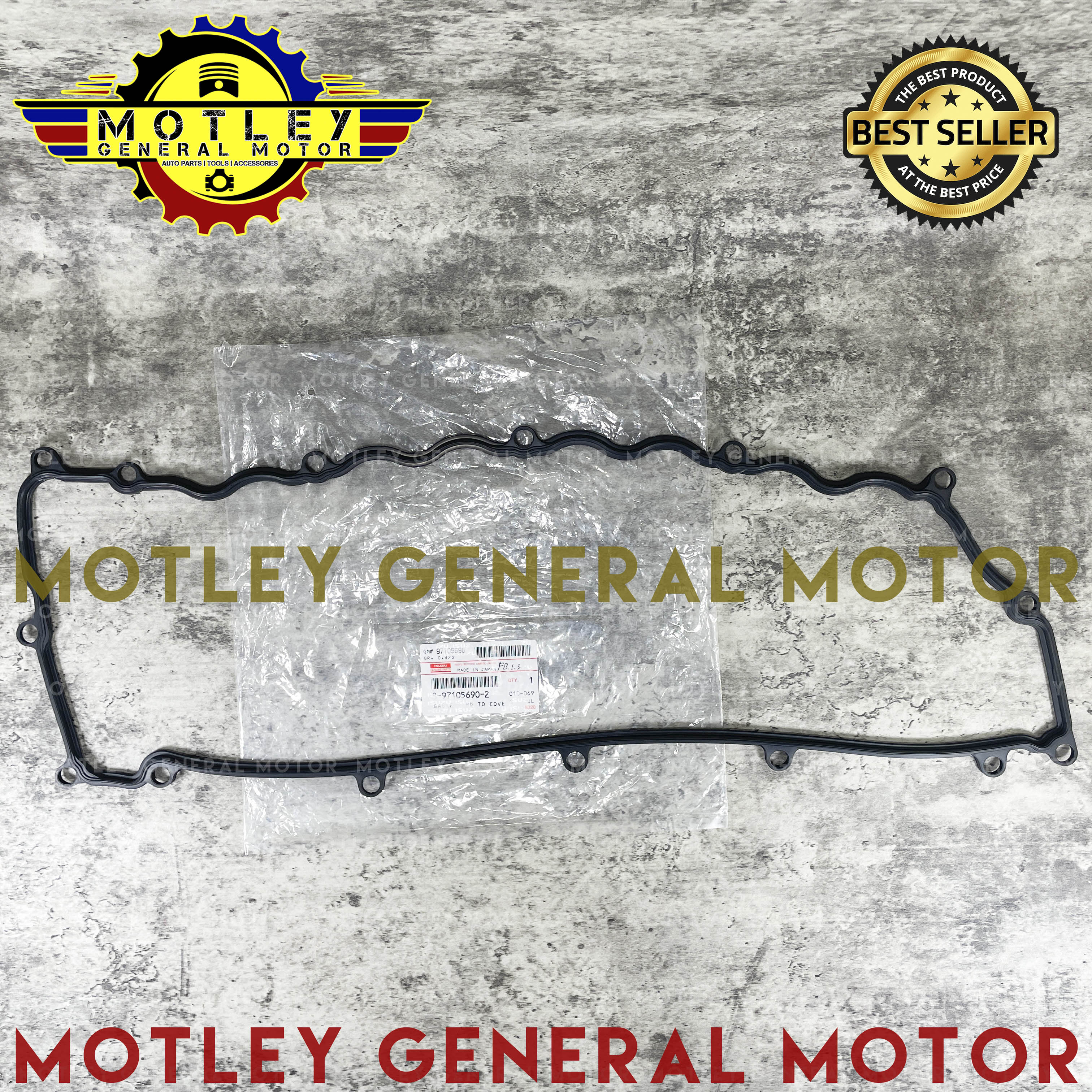 GASKET PACKING PAKING KARET COVER VALVE TUTUP KLEP ISUZU ELF NKR71 ...