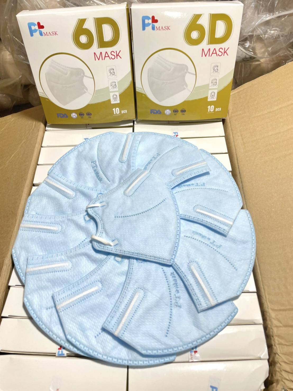 มาใหม่????หน้ากากอนามัย PT Mask 6D สินค้าผ่านการรับรอง ISO 9001-13485 1 ...