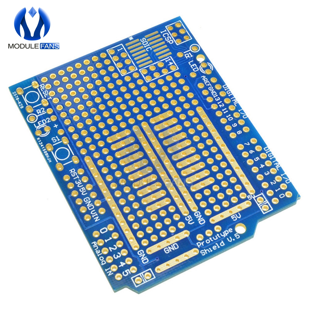 【41702198】Prototype PCB Board For Arduino UNO R3 Shield Board FR-4 ...