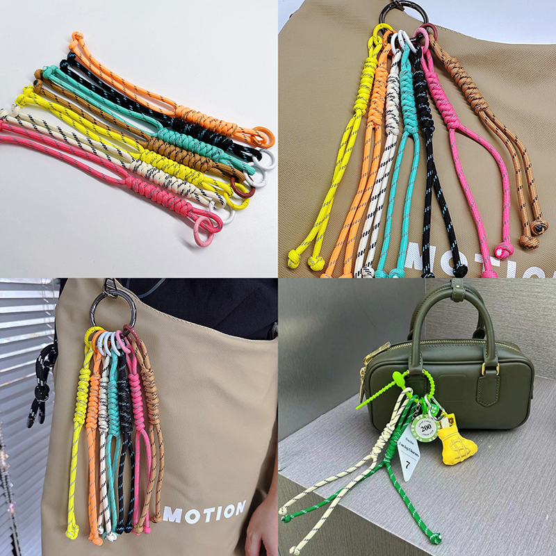 Nylon Handmade Rope Couple Style Hand And Feet Chian Vintage Keychain ...