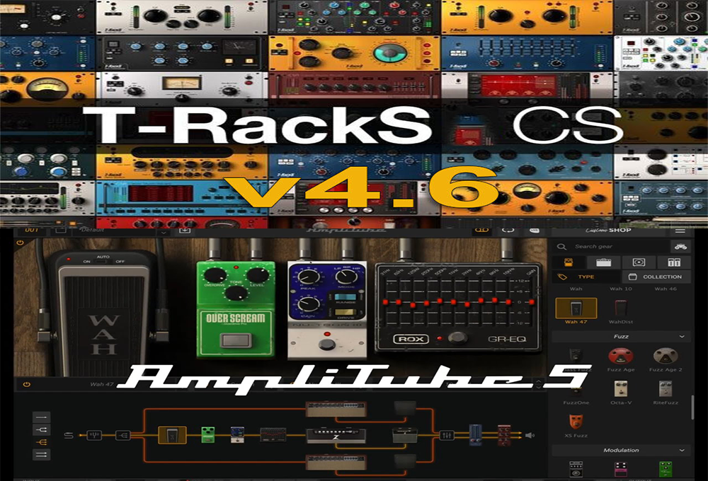 AmpliTube.5.Complete.v5.0.1 VST plug-ins IK Multimedia T-RackS CS v4.6 ...