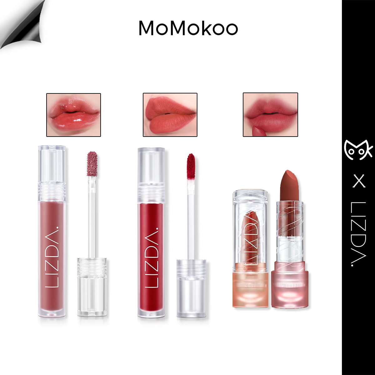 Lizda Glow Fit Water Tint 4.3g / Air Fit Velvet Tint 4.0g / Air Fit ...