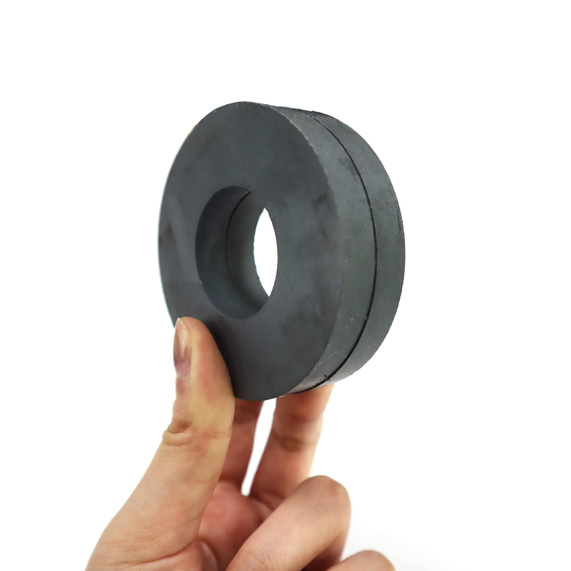 【Thriving】 1pc large ceramic donut magnet ring ferrite magnet 70x10mm ...