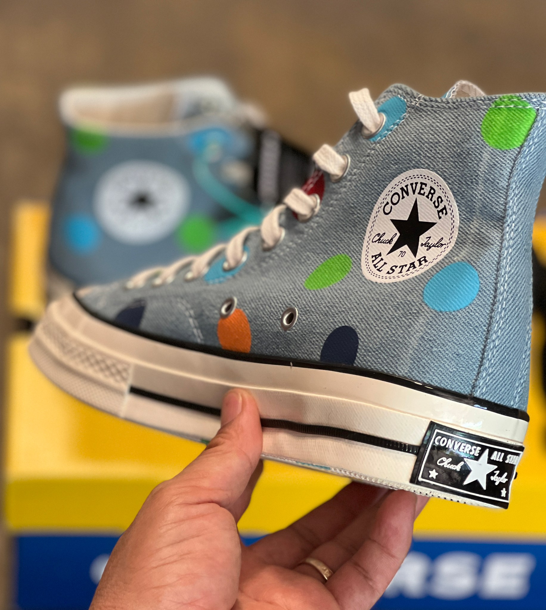 รองเท้าCONVERSE X GOLF LE FLEUR CHUCK TAYLOR 1970S HI SIZE.36-44 (EU ...