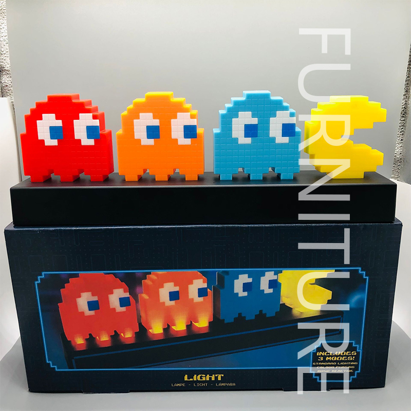 FURNITURESTORE โคมไฟตั้งโต๊ะ โคมไฟข้างเตียง comic Pac Man lamp PAC war ...