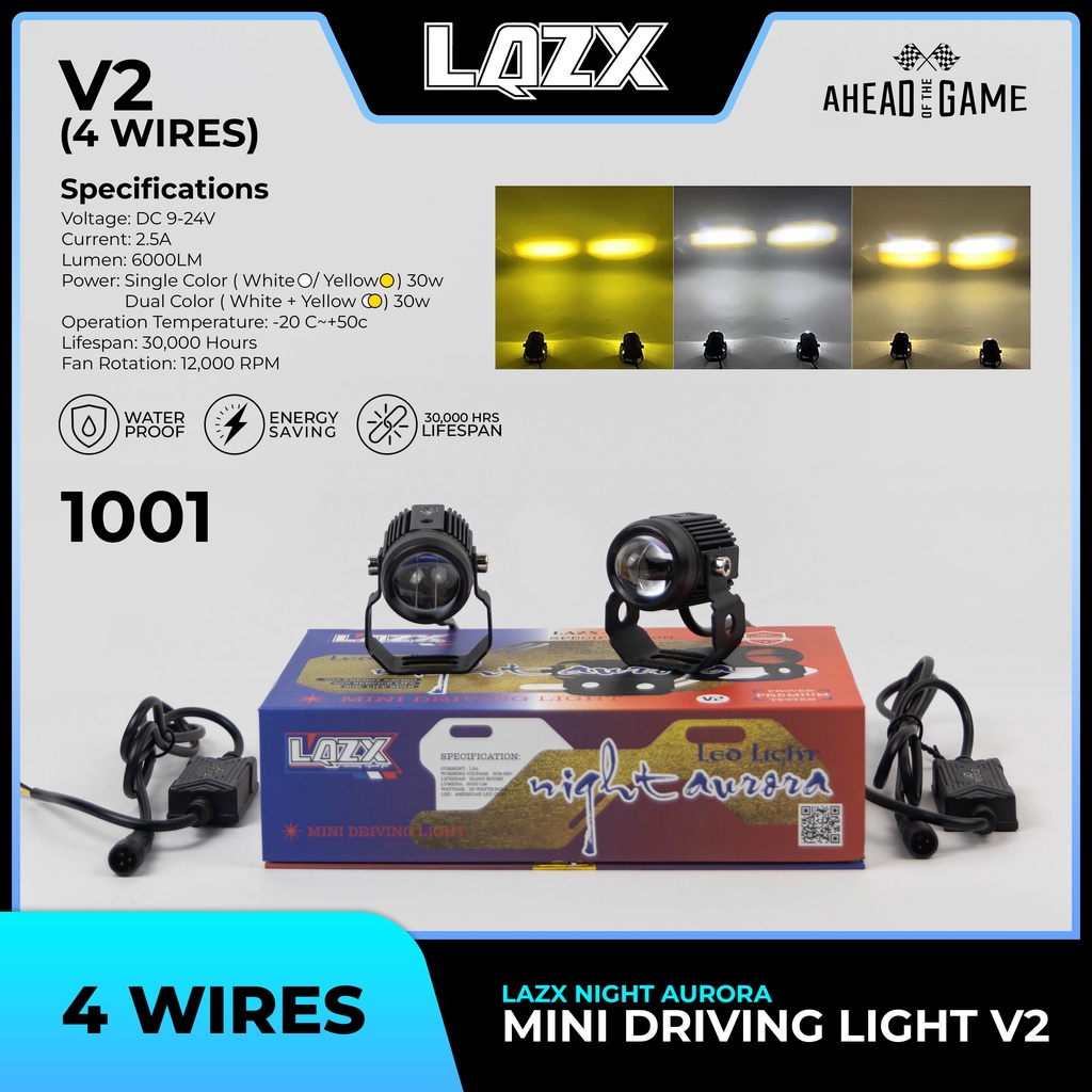 LAZX Mini Driving Light V2 - 1001 | Lazada PH