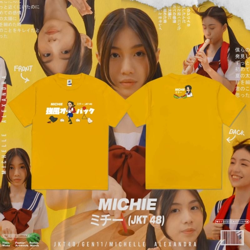kaos JKT48 Michie [fanmade] | Lazada Indonesia