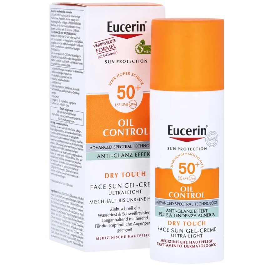 Eucerin Oil Control Dry Touch Sun Gel Cream SPF50+ 50ml [พร้อมส่ง ...