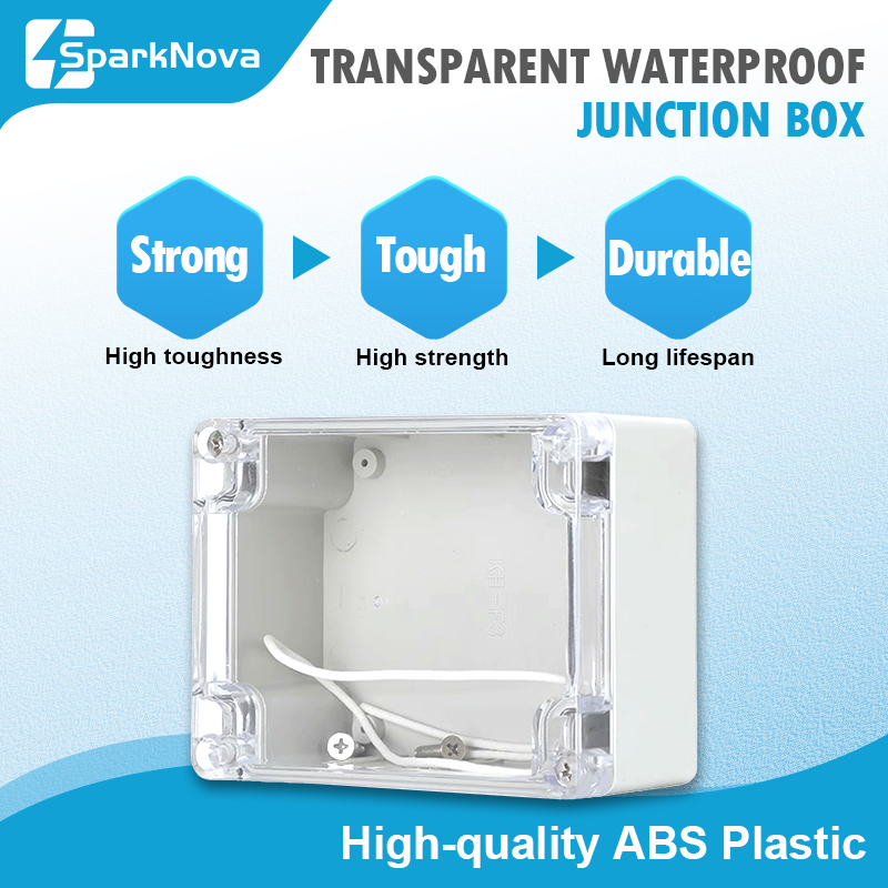 IP67 Plastic Transparent Waterproof Enclosure Box for Outdoor ...