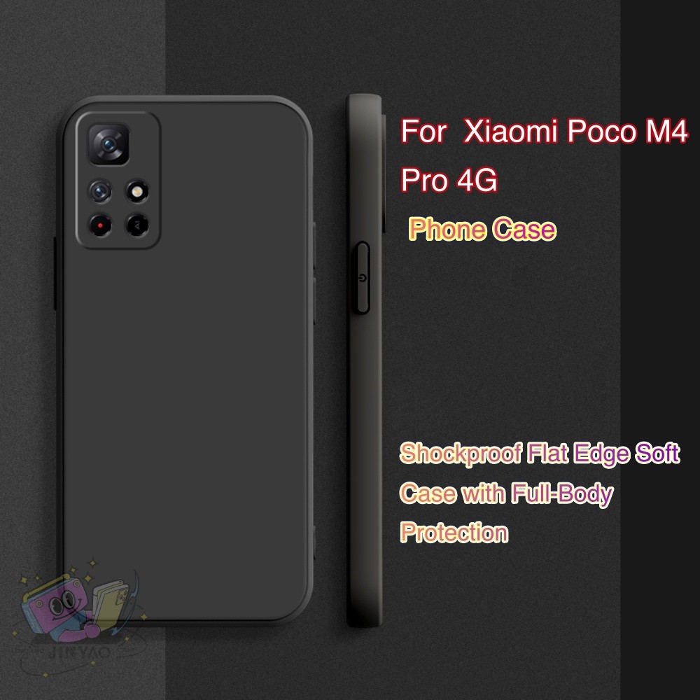 【Upmarket】For Xiaomi Poco M4Pro 4G Phone case Minimalist Stylish Black ...