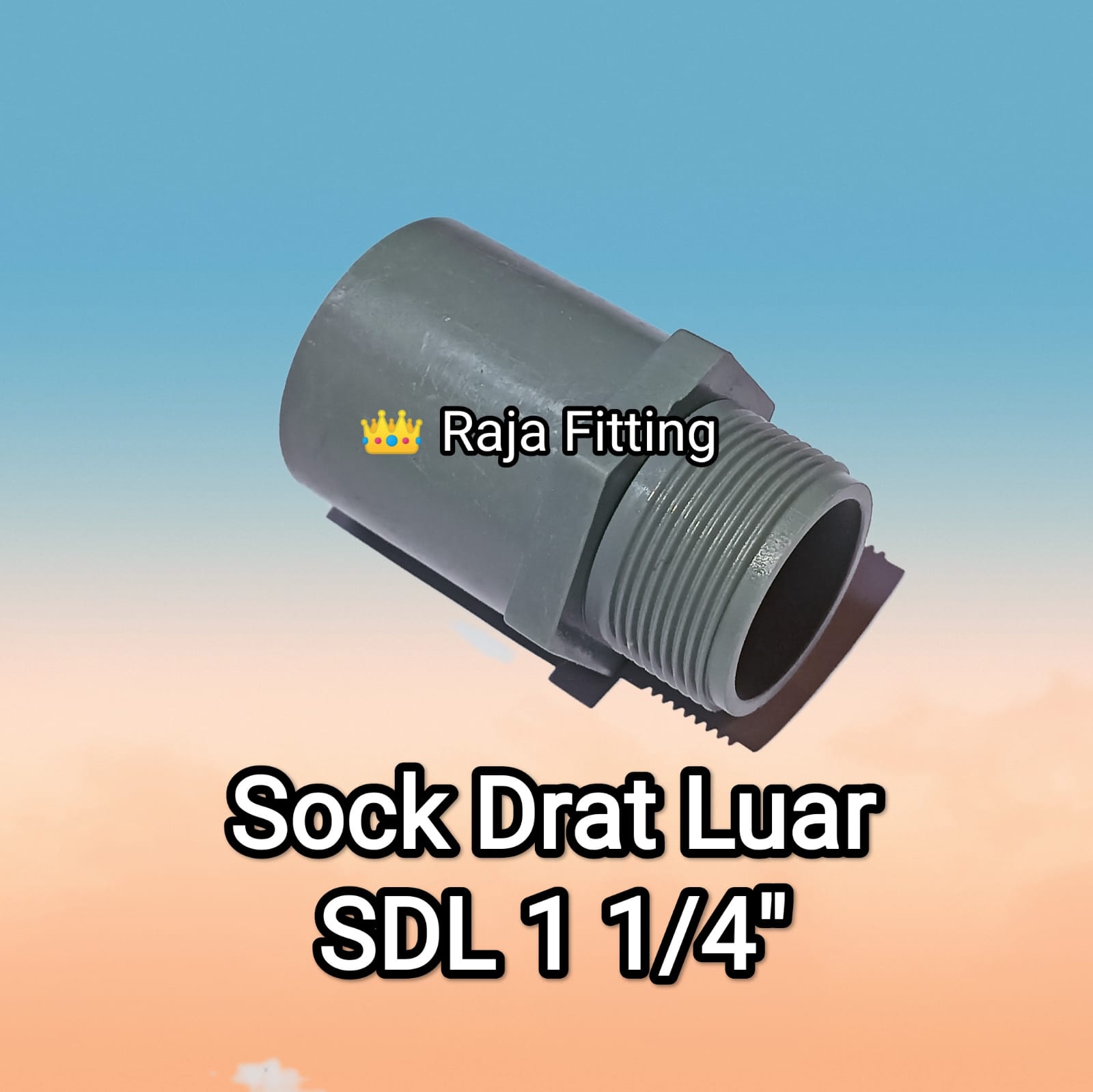 SDL 1-1/4" Raja Fitting, Sock Drat Luar 1-1/4", Valva Socked 1,25 inch ...