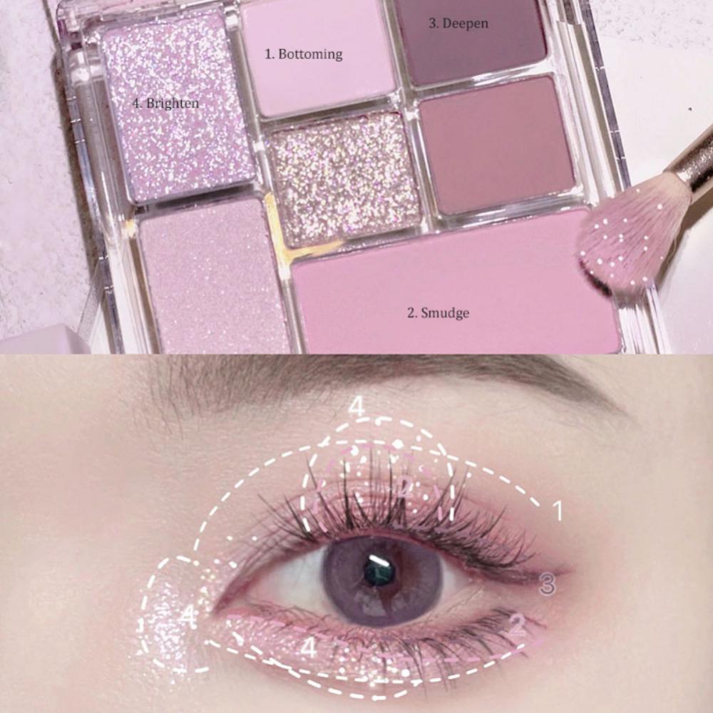 BeliefMelief Profesional 7/16-Color Eye Shadow Palette Matte ...