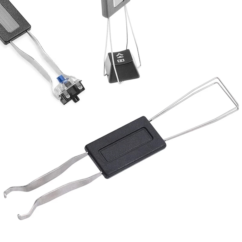 2 In 1 Key Switch Puller Stainless Steel Keycap Puller For Mechanical ...