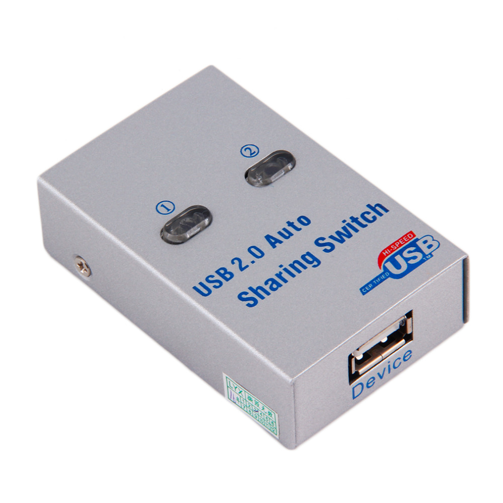【The Timber Loft】USB switch 2 in 1 out Auto Sharing Switch For 2 ...