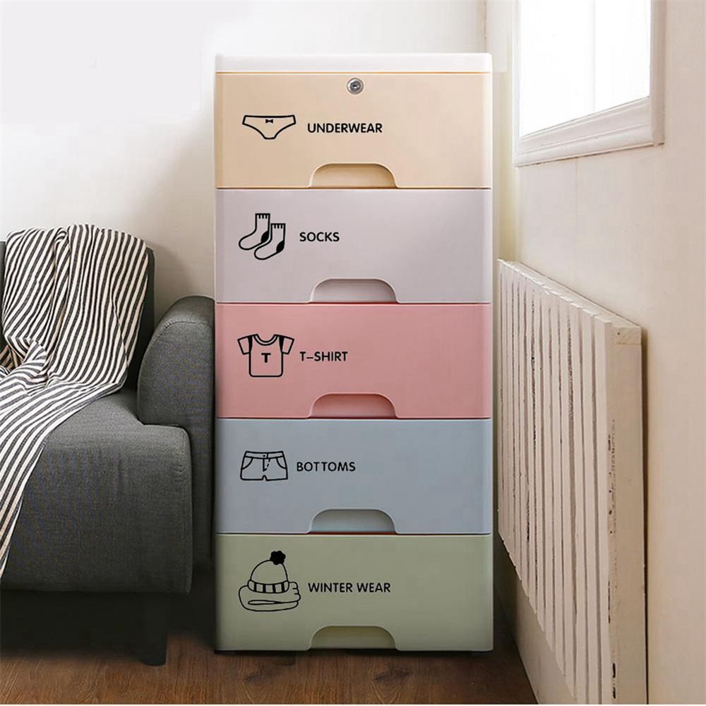 Personality Wall PVC Wardrobe Decor Clothes Classification Beautify ...