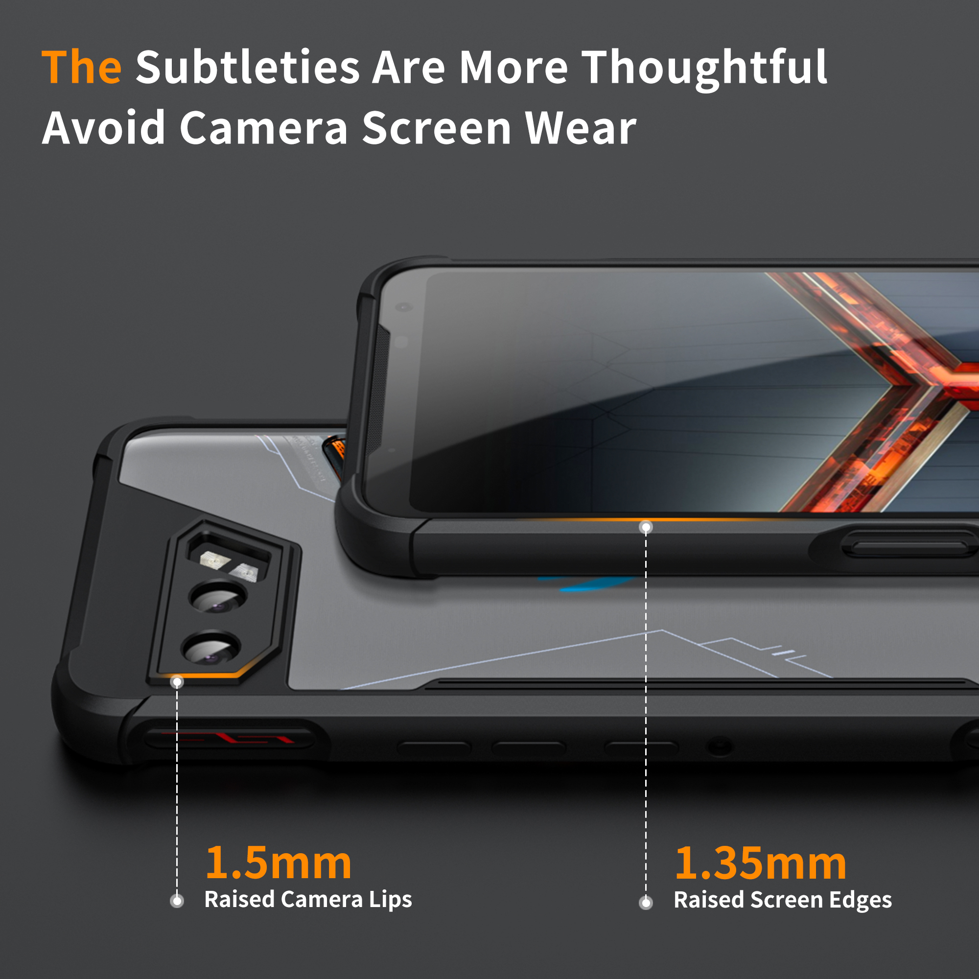 สำหรับ ASUS ROG Phone 2 Case TPU เคสโทรศัพท์เกมกันตก - PiLiPaLa Store ...