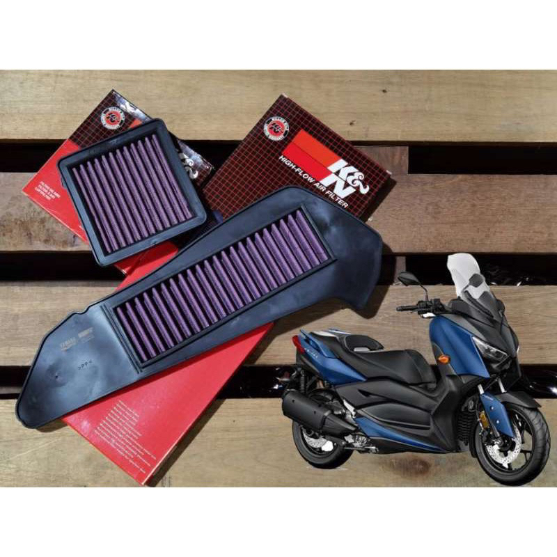 YAMAHA XMAX X MAX 250 X-MAX AIR FILTER AIR CLEANER RACING K&N 1SET | Lazada