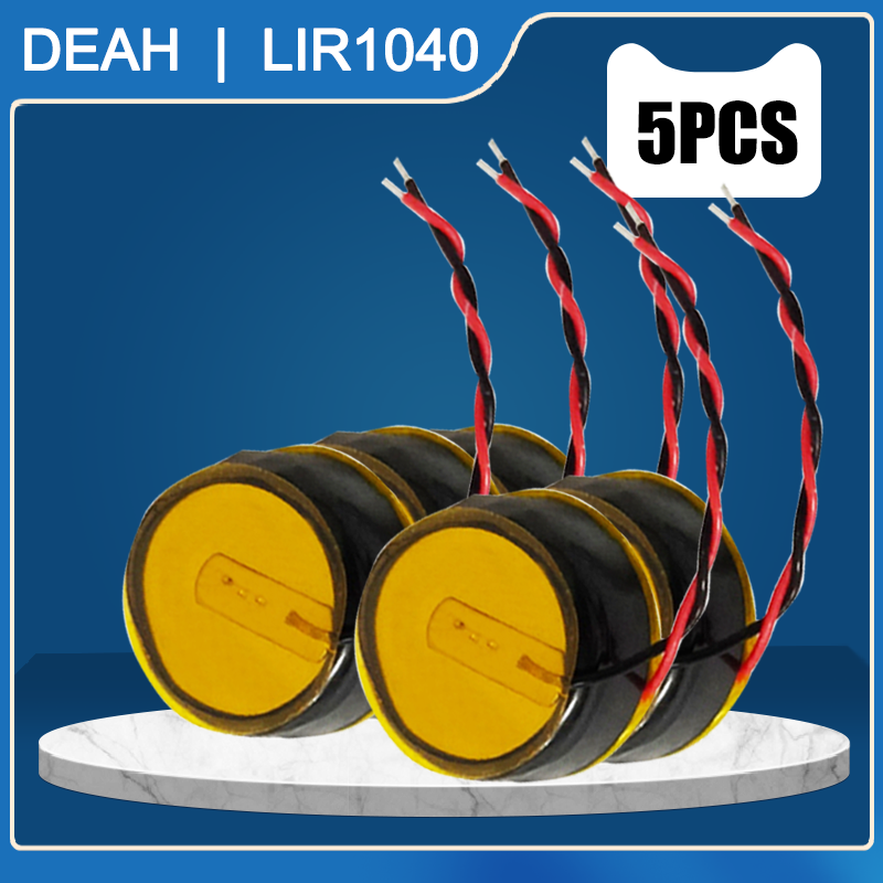 New high-quality 1-10PCS LIR1040 LIR 1040 3.6V 35mAh rechargeable ...