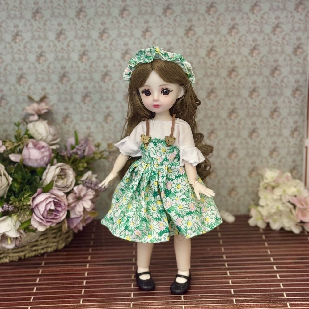 Mini Dolls With Clothes 30cm BJD Doll 3D Eyes /6 BJD Removable Joints ...