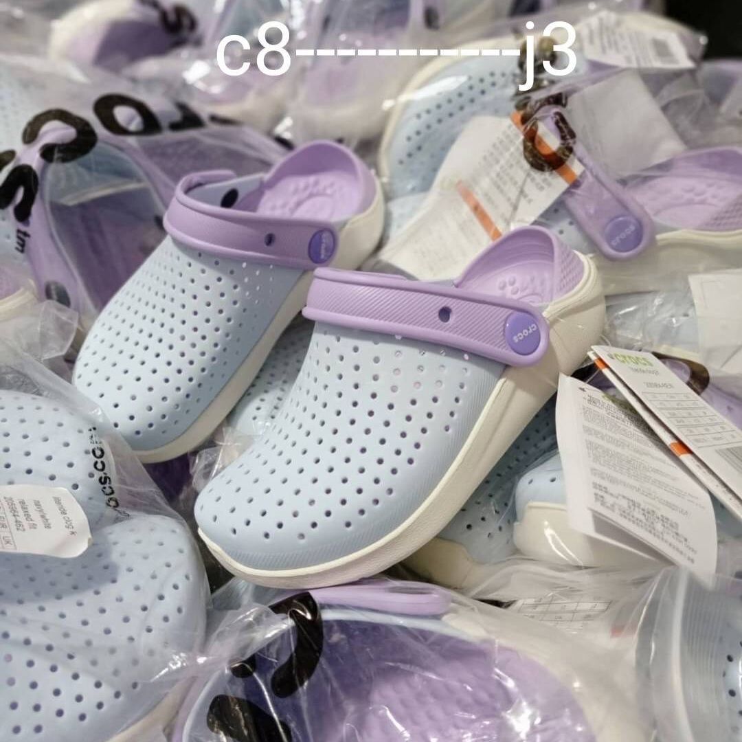 Crocs Lite Rideรองเท้าCrocs Lite Ride Crocs หัวโตของเด็ก Crocs รองเท้า ...