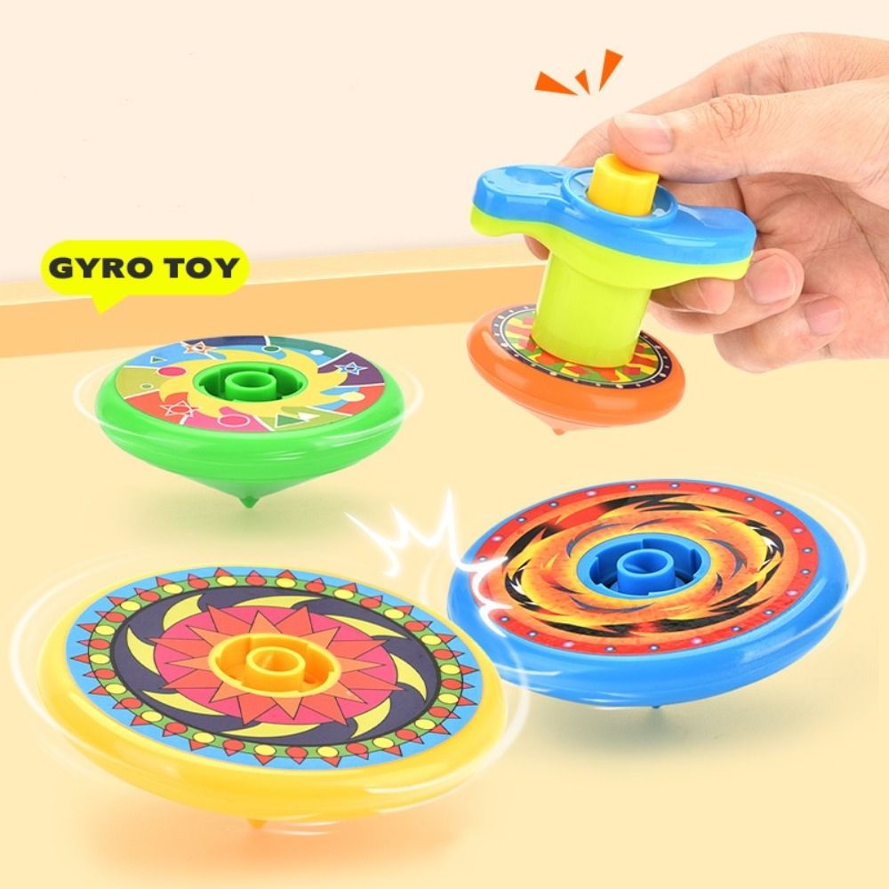 Novelty Rotating Toy Stacked Spinning Top Desktop Game Interesting ...