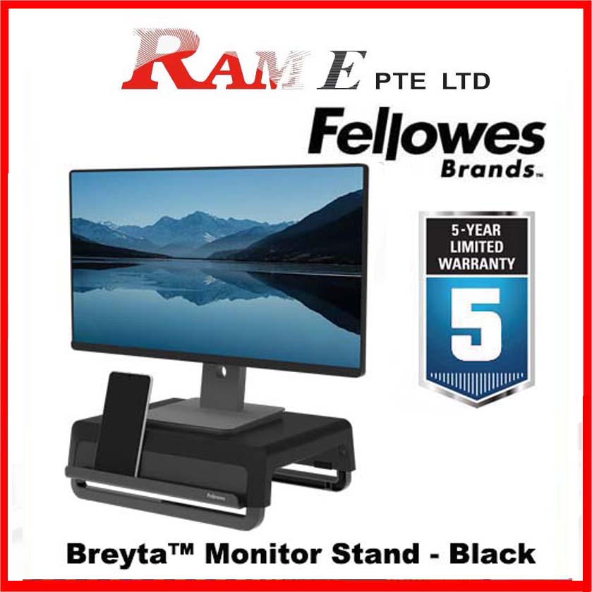 Fellowes Breyta™ Monitor Stand – Black | Lazada Singapore