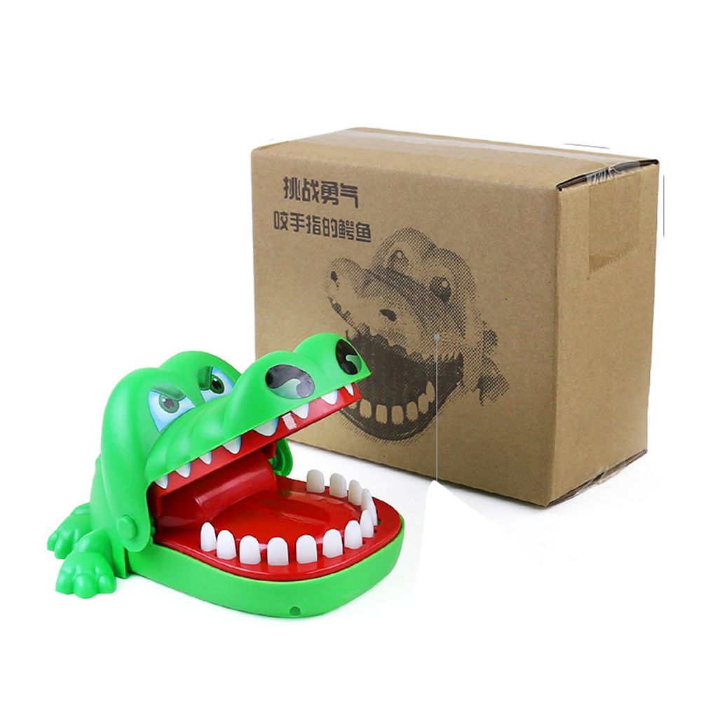 Funny Children Gift Dinosaur Bite Finger Crocodile Mouth Hand-biting ...