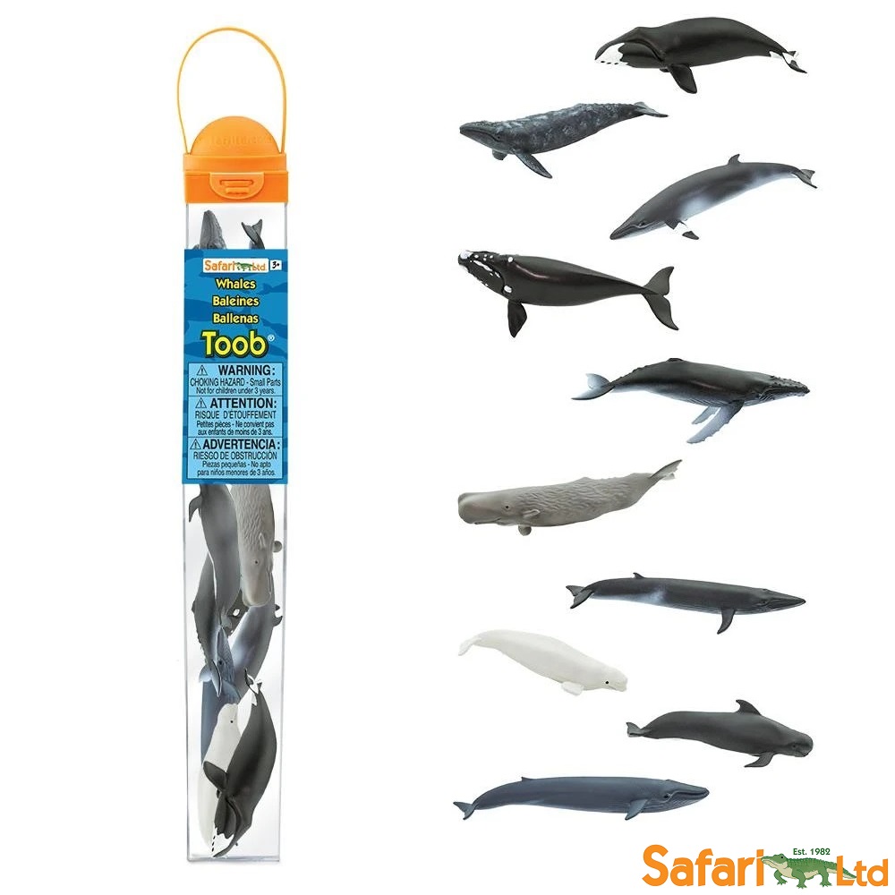 Safari Ltd Sea / Ocean Series Toob Toys (Coral Reef, Whales Toobs, Deep ...