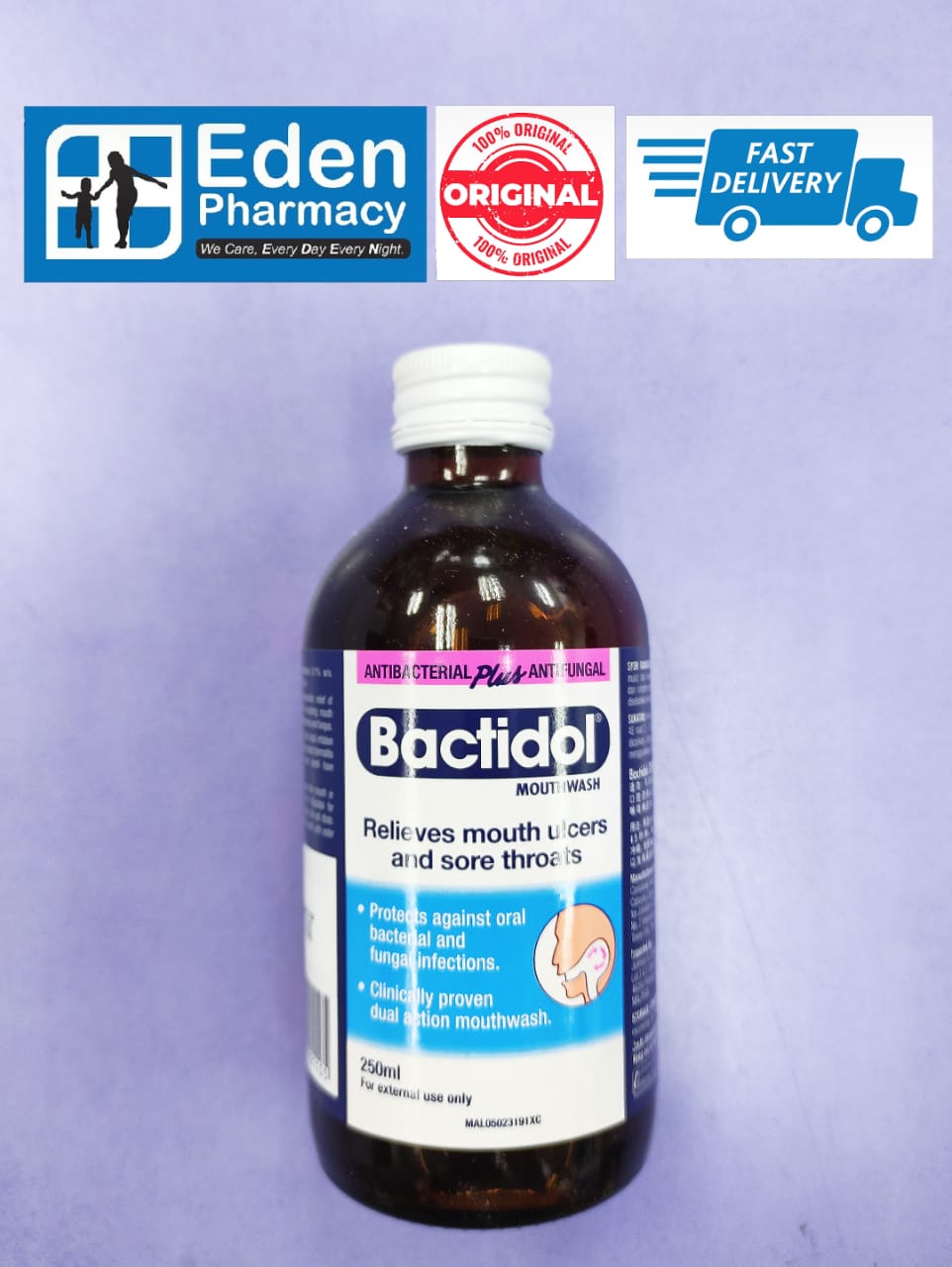 Bactidol Mouthwash ( 250ml ) | Lazada