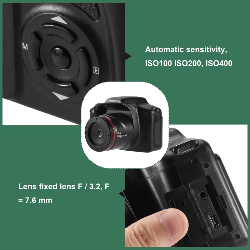 Professional Photography Camera SLR Digital Camcorder Portable Handheld ...