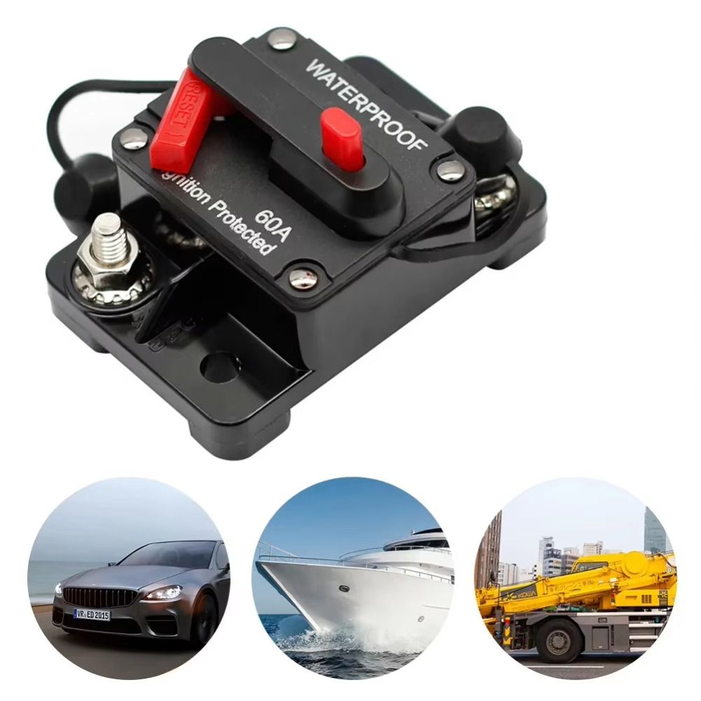 Durable Waterproof Manual Reset Device Stable Performance Dual Battery ...