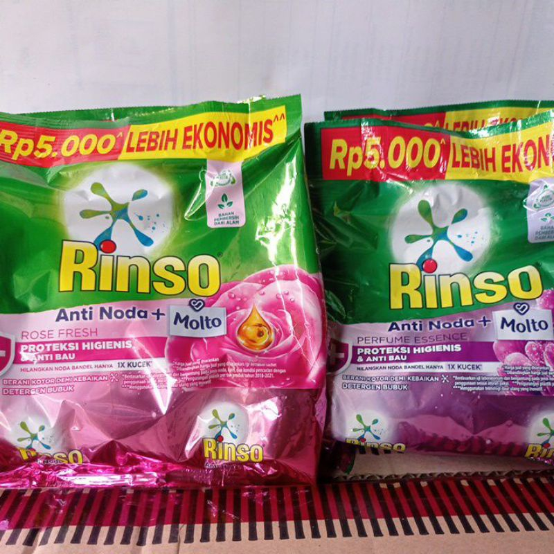 5pcs Rinso 5000 Rinso + molto 190GR | Lazada Indonesia