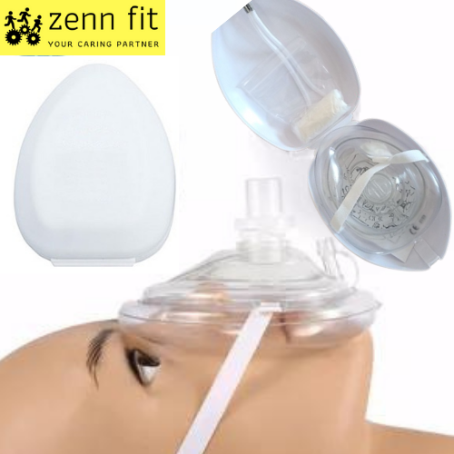 CPR Respirator Mask One-way Valve Breathing Mask | Lazada