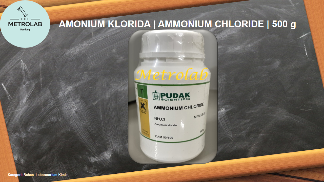 Amonium Klorida | Ammonium Chloride | NH4Cl | 500 g | Lazada Indonesia